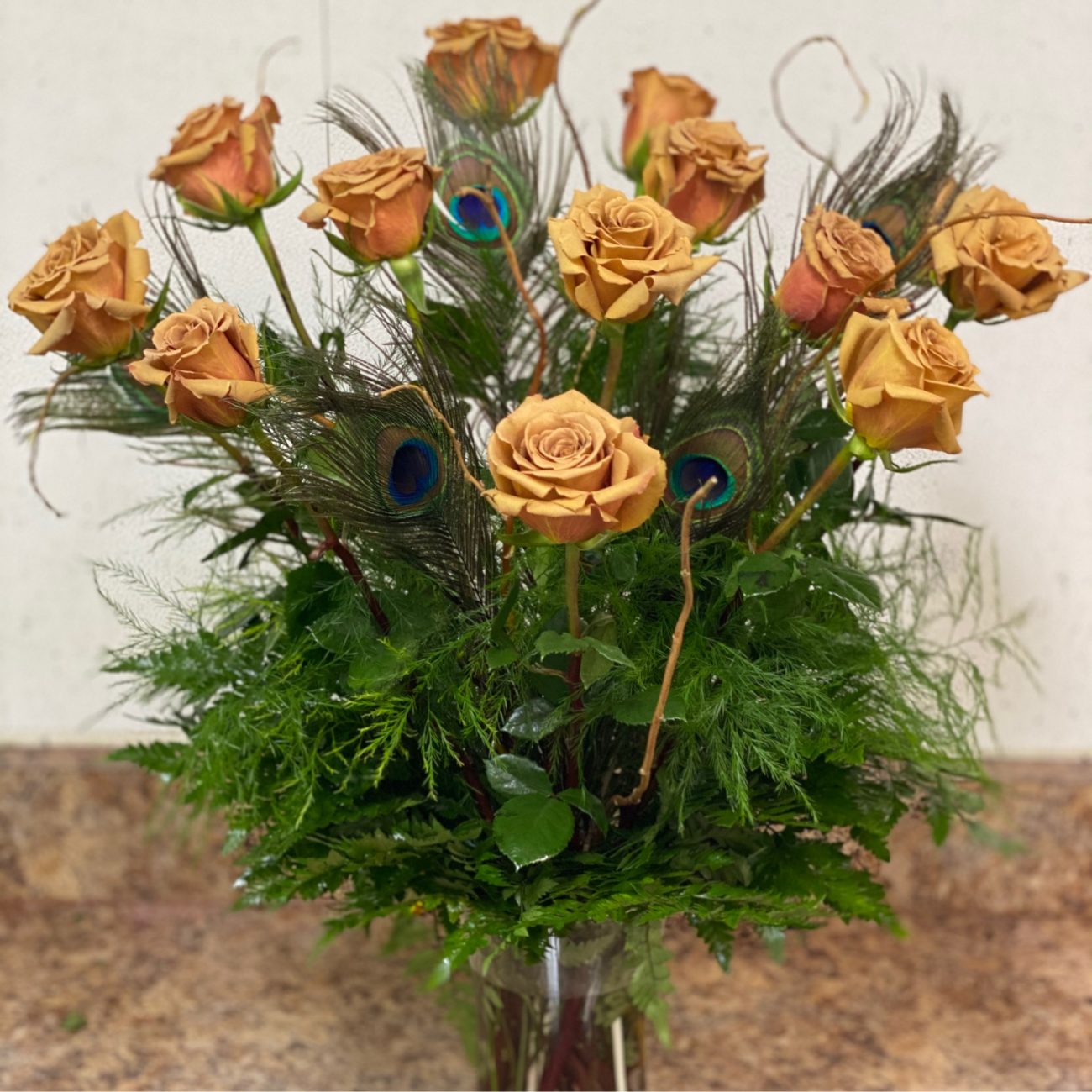 Dozen Toffee Roses – Mitchells Florist Orlando